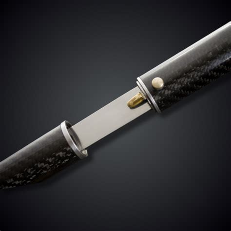 Dragon King Osc I Carbon Fiber Cane Sword W Push Dagger