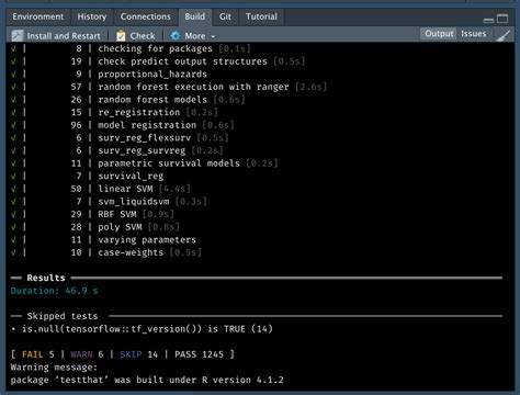 Build Pane No Longer Shows Output Issues After Testing Issue 11026