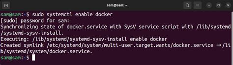 cómo iniciar docker usando el comando systemctl muylinux