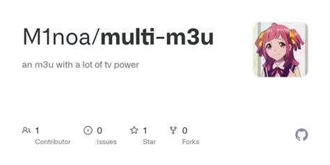 Multi M3u Epg Sources Txt At Main · M1noa Multi M3u · Github