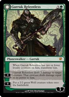 Garruk Relentless MtG Art From Innistrad Set By Eric Deschamps Art Of