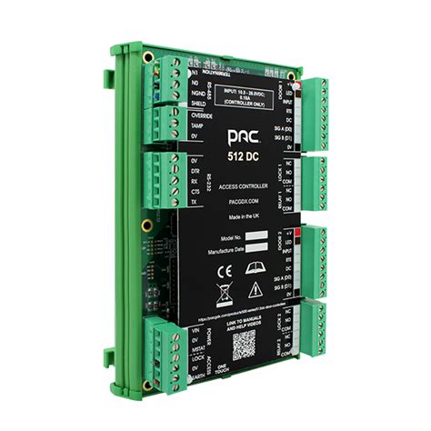 Pac 512 Dc Din Mount Access Controller Pac Us