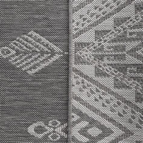 Nowoczesny Dywan Sznurkowy OUTDOOR Dwustronny ZARA 13 Szary 7kd Pl