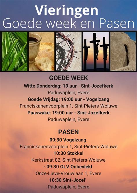 De Vieringen Van De Goede Week Kerknet