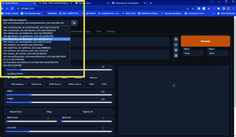 Accessing Custom Art Dataset Checkpoints In Astriaai To Ensure That