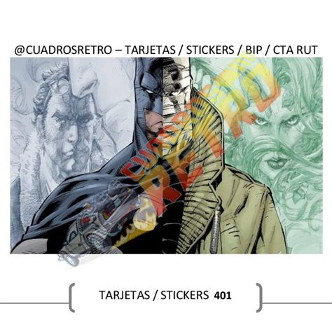 401 Batman Tarjeta Bip Sticker Bip Sticker Cuenta Rut Stickers