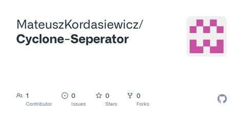 GitHub MateuszKordasiewicz Cyclone Seperator