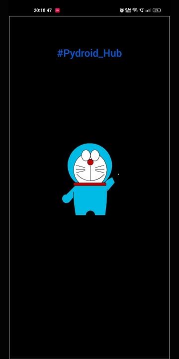 Doraemon Using Python 🧑‍💻 Turtle 🐢 Credit Insta Codehubpy Youtube