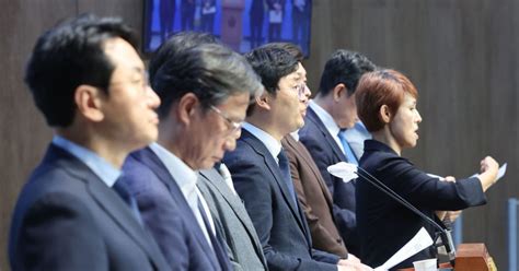 김건희 명품백 관련 권익위 청문회 촉구하는 야3당 정무위원들