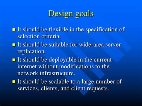 Ppt Application Layer Anycasting A Server Selection Architecture And Use In A Replicated Web