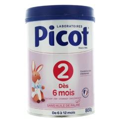 Picot Expert lait er âge Bébé Gourmand Satiété de à mois