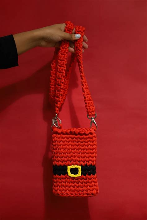 Holiday Bag And Keychain Set