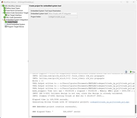 Generate Ip Core From Matlab For Blinking Leds On Fpga Board Matlab