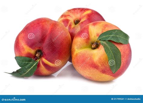 Fresh Nectarine Or Peach Stock Image Image Of Background 31799541