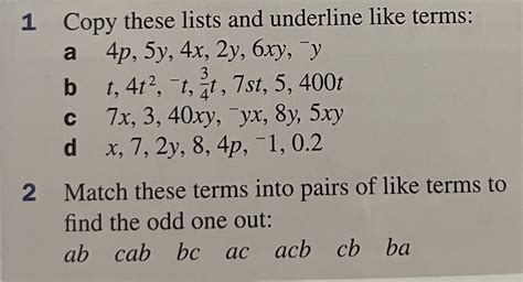 Year 7 Simplifying Expressions Maths With David