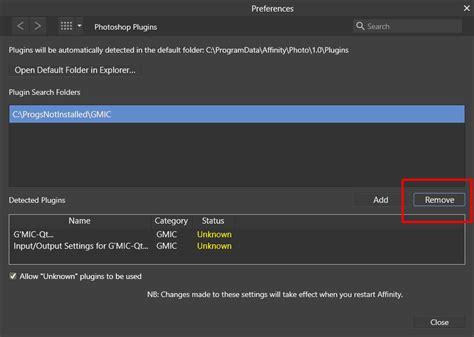 Deinstall A Plug In Desktop Questions MacOS And Windows Affinity Forum