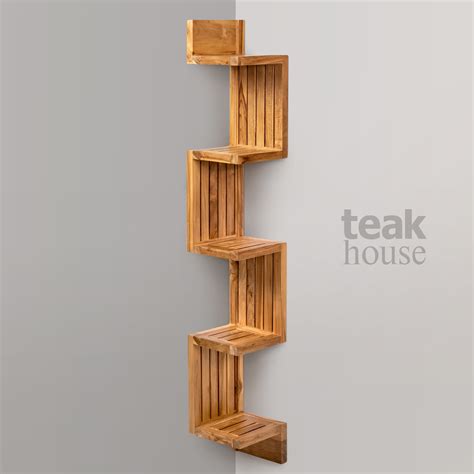 Полка DOMINO 20 из материала массив тика купить в Teak House, арт. TT-DS-20