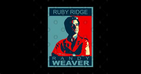 Randy Weaver Ruby Ridge Randy Weaver Sticker Teepublic