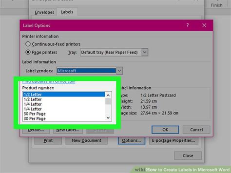 How To Create Labels In Microsoft Word With Pictures Wikihow