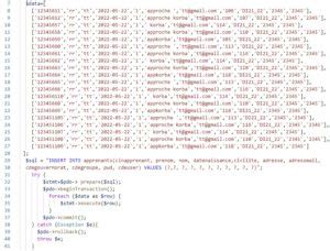 Ins Rer Plusieurs Lignes Dans Une Table Mysql Avec Pdo Php Apcpedagogie