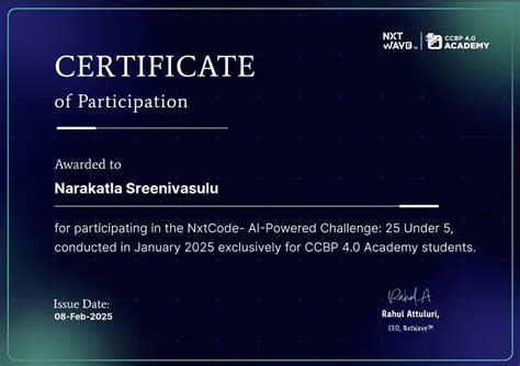 Narakatla Sreenivasulu On Linkedin Aipoweredchallenge 25under5