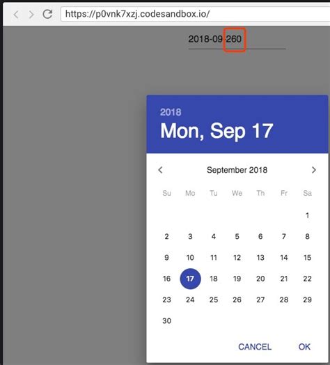 Didnt Show Right Date After Picking Using Latest Version · Issue 636