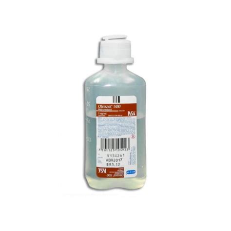 Otrozol Metronidazol Solución Inyectable Cada 100 Ml Contienen