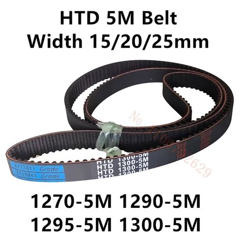 Htd 5m Synchronous Timing Belt C1270129012951300 Width 46 Off