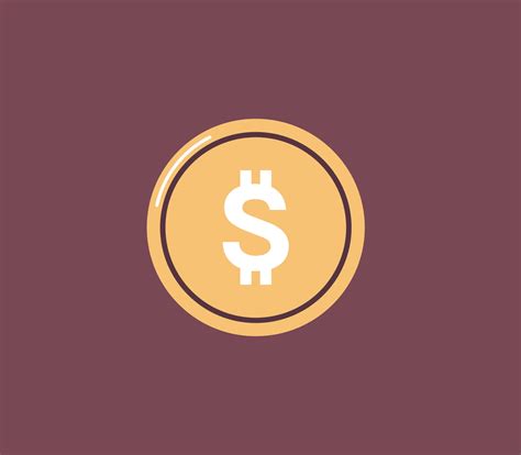 Dollar And Coin Flat Vector Illustration 9655056 Vector Art At Vecteezy