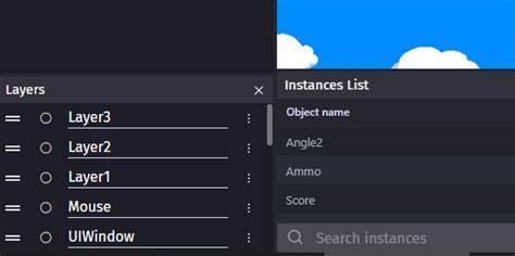 Solved Disabling The Cursor Touch Is On An Object On Hidden Layers How Do I Gdevelop