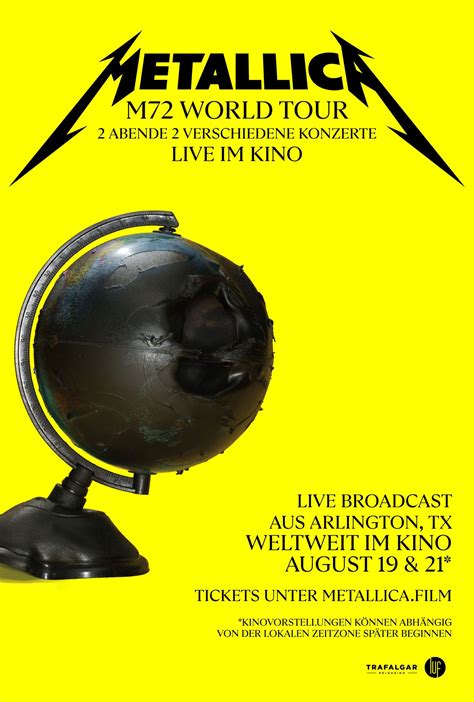 Metallica M72 World Tour Gewinnspiel Zum Kinostart Film Rezensionende