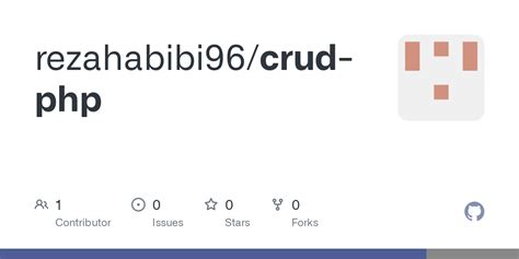 Github Rezahabibi96crud Php