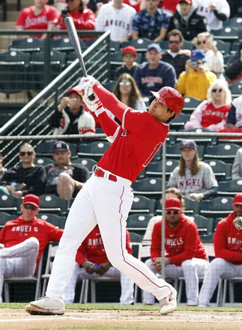 大谷はwbcへ順調 オープン戦初出場で三塁打 産経ニュース