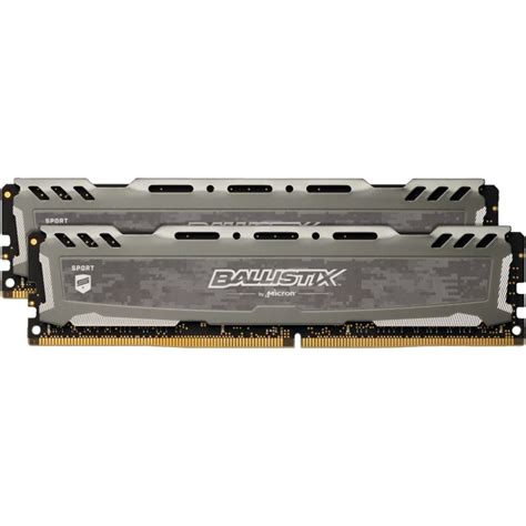16gb Crucial Ballistix Sport Lt V2 Single Rank Grau Ddr4 3200 Dimm Cl16