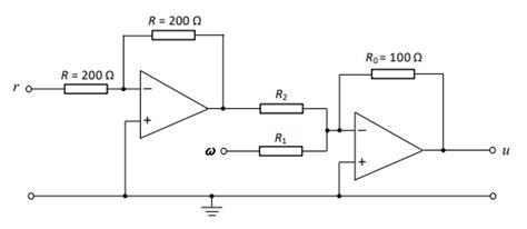 solved 6 3 circuit design an analogue control circuit as