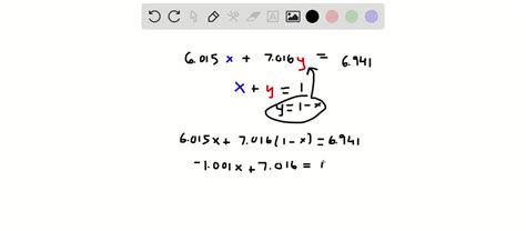 Lithium Has Two Isotopes 6 Li And 7 Li Of Isotopic Masses 6 015 And 7 016 Respectively The