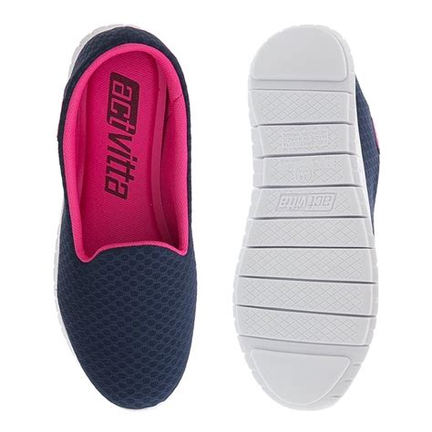 Tênis Actvitta Modern Confort Esportivo Tecido Marinho Compre Agora