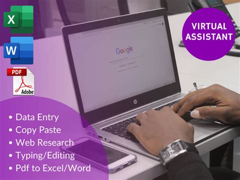 Professional Virtual Assistant For Data Entry Pdf Convert Copy Paste