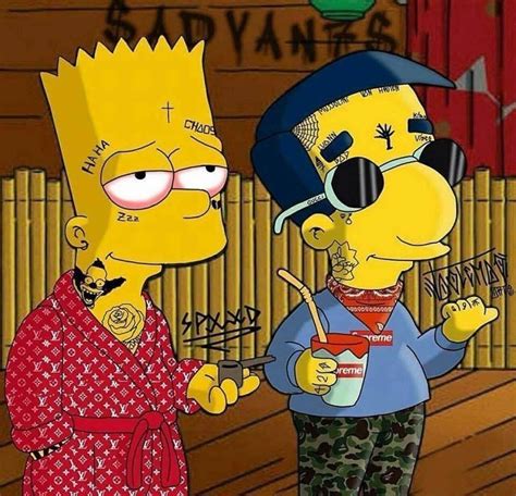 Hip Hop Bart Simpson Wallpapers Top Free Hip Hop Bart Simpson