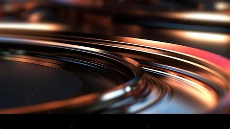 現代のテクノロジーをテーマにした光沢のある素材の背景の 3 D イラストレーション 遠近線 ネオンパターン 未来的なパターン背景壁紙画像