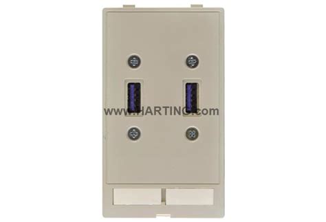 Data Module 2x Usb Harting Technology Group
