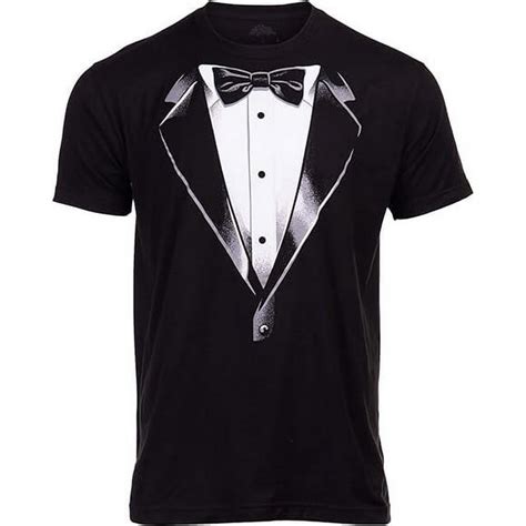 Classic Party Humor Vintage Funny Tux Tee Joke Concert Festival Shirt