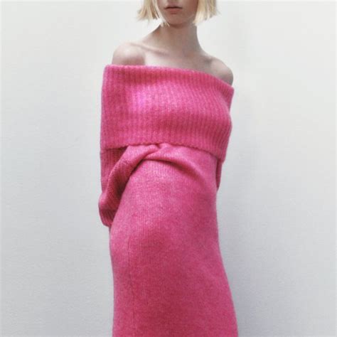 El Vestido De Punto Fucsia De Zara Para Arrasar En Fiestas