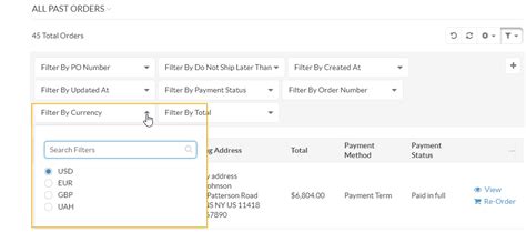 Manage Common Controls In The Storefront Orocommerce Orocrm And Oroplatform Documentation