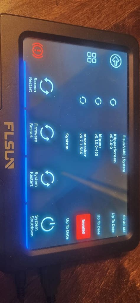 Flsun V400 Moonraker Error Rflsundelta
