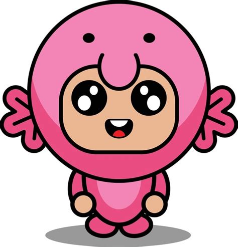 Cute Blob Fish Vector Over Royalty Free Licensable Stock Illustrations Drawings