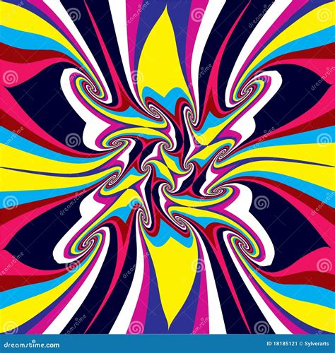 Psychedelic Background Stock Vector Illustration Of Beautiful 18185121