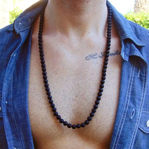Collier Homme En Pierres Naturelles Mer Le Temple Yogi Lupon Gov Ph