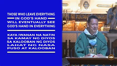 Timeless Wisdom Homily Sa Kamay Ng Diyos 29th Sun In Ord Time
