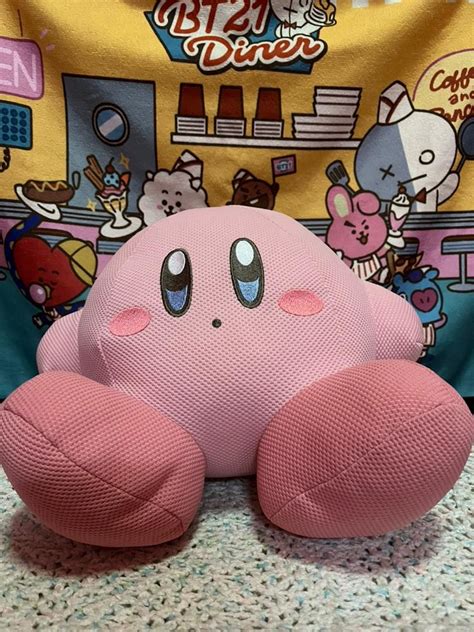 Kirby Plush Fluffy Waffle Hobbies And Toys Toys And Games On Carousell